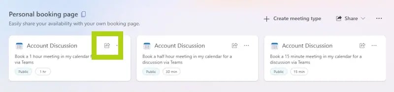 How to set up personal booking pages in Microsoft Bookings